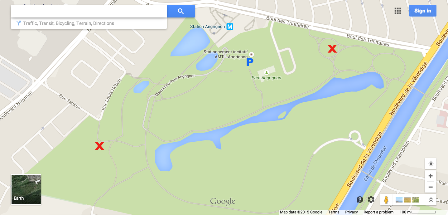 Angrignon Park | StrollerParking