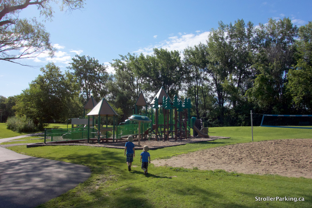 Beach of the Regional Park of the Saint-Timothée Islands (Valleyfield ...