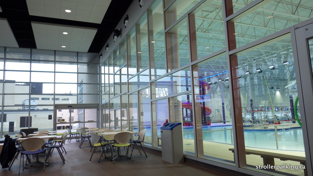 Dorval Aquatic and Sports Complex - StrollerParking